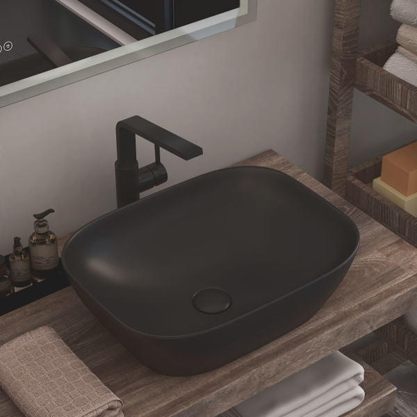 Вопросы и ответы о Накладная раковина для ванной Helmken 39350001: раковина на столешницу ...