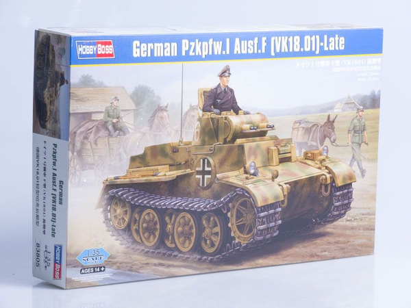 Сборная модель танка Hobby Boss Танк German Pzkpfw.I Ausf.F (VK1801 ...