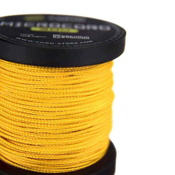 Трос туристический Cord Микрокорд CORD катушка 30м, нейлон_gold ...