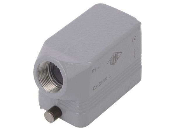 Корпус ILME CHO 10 L C-Type Metallic Hood, Size 57.27, PG 16, 2 Pegs, 1 ...