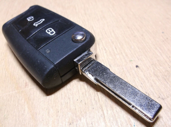 5G0 959 752 BA VW восстановленный оригинальный выкидной чип ключ 3 ...