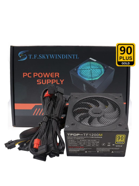 T.F.SKYWINDINTL Блок питания компьютера 1200w, 1200 Вт купить на OZON ...
