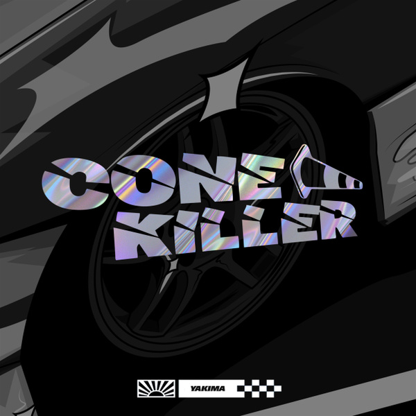 Cone Killer - JDM Голографическая наклейка на автомобиль Аниме - купить ...