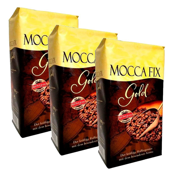 Кофе молотый Mocca Fix Gold 500+500+500 г. (Германия) натуральный ...