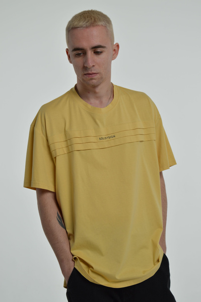 Футболка SOLID'SIGN, размер 50, цвет желтый, 100% - купить по выгодной цене в интернет-магазине ...