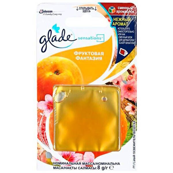 Glade освежитель воздуха гелевый фруктовая фантазия, 8г 1 шт. купить на ...