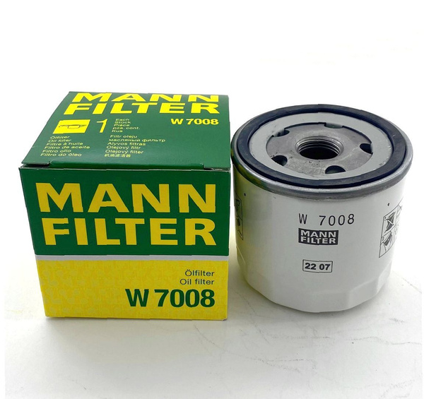 Фильтр масляный MANN FILTER W 7008 - купить по выгодным ценам в ...