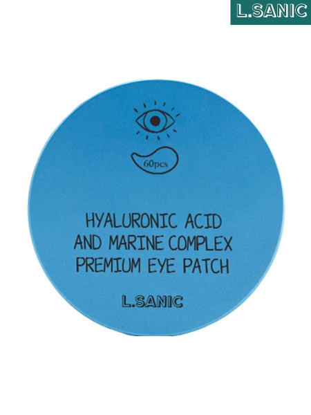 L.Sanic Гидрогелевые патчи для глаз Hyaluronic Acid and Marine Complex ...