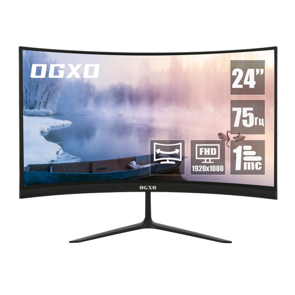 Монитор OGXO FC238A 24" - купить по выгодной цене в интернет-магазине ...