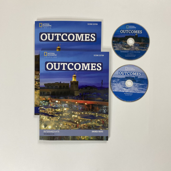 Outcomes Intermediate, Student's Book, Workbook + CD ( учебник, раб ...