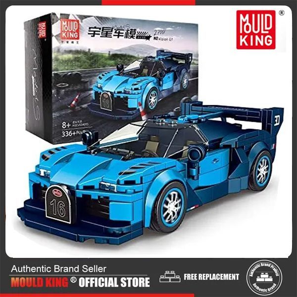Конструктор Mould King 27001 Bugatti Vision GT 336 деталей, подарок для мальчика купить на OZON ...