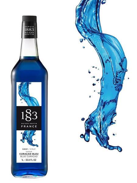 Сироп Блю Курасао 1л Maison Routin 1883 - купить с доставкой по выгодным ценам в интернет ...