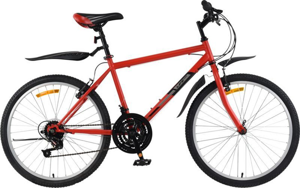 Велосипед Life 24" 18 скоростей, красно-черный, Арт. LFE24ST-U - купить ...
