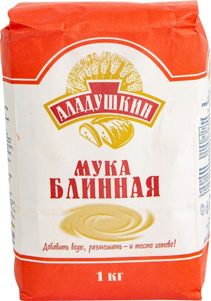 Мука Аладушкин блинная 1кг - купить с доставкой по выгодным ценам в ...