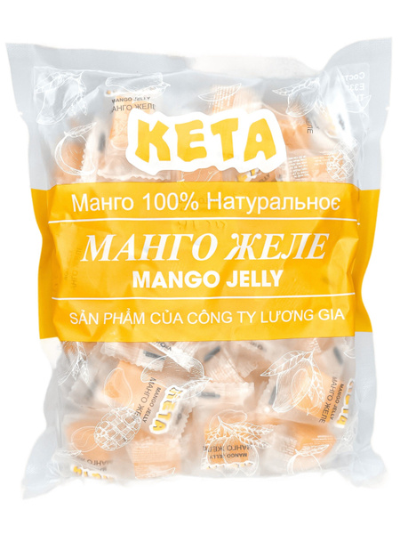Жевательный мармелад КЕТА, кубики Манго, Вьетнам, 500 гр. - купить с ...
