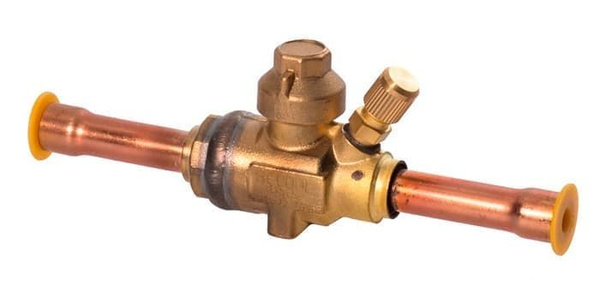Вентиль шаровый 1/2" Becool BC-BVa-12 с сервисным штуцером - купить с ...