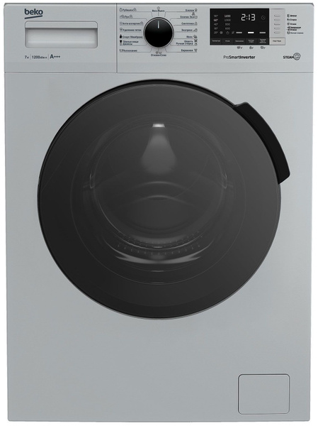 Стиральная машина Beko RSPE78612S, серебристый - купить по выгодной ...