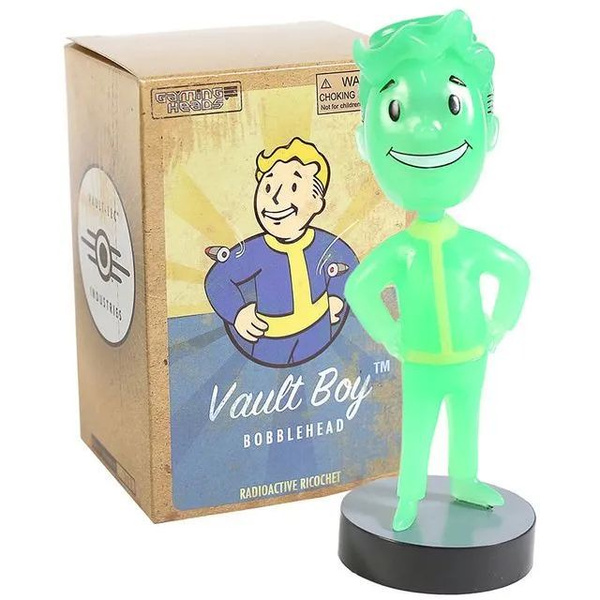 Фигурка Фаллаут болванчик / Gaming Heads, Fallout Vault Boy bobblehead ...