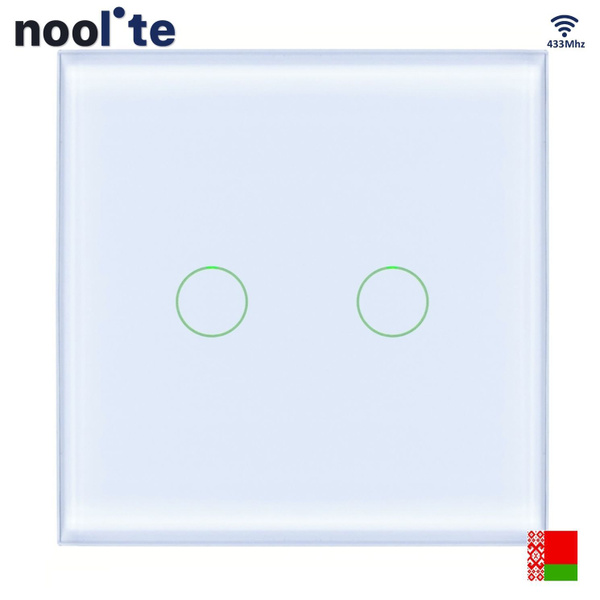 Пульт настенный nooLite сенсорный PG-211 белый стекло - купить с доставкой по выгодным ценам в ...