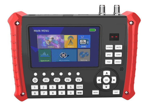 Портативный измеритель уровня сигнала ТСВ КОМБО-М (DVB-S2 / T2 / C ...