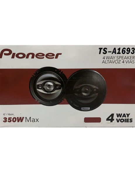 Автомобильные колонки "Pioneer TS-A1693" / Коаксиальная акустика 4-х ...