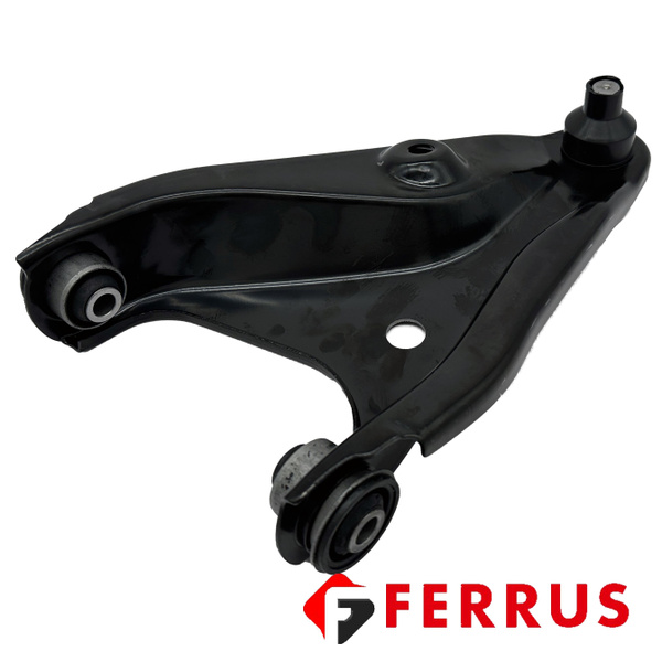 Рычаг подвески передней Logan 6001547519 круговая проточка, в сборе с ...