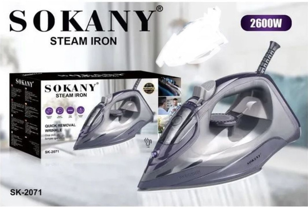 Утюг паровой , 2600w купить на OZON по низкой цене (943235899)