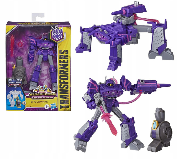 Фигурка Hasbro Transformers Cyberverse Deluxe Shockwave Трансформер Шоквейв Хасбро Е7098