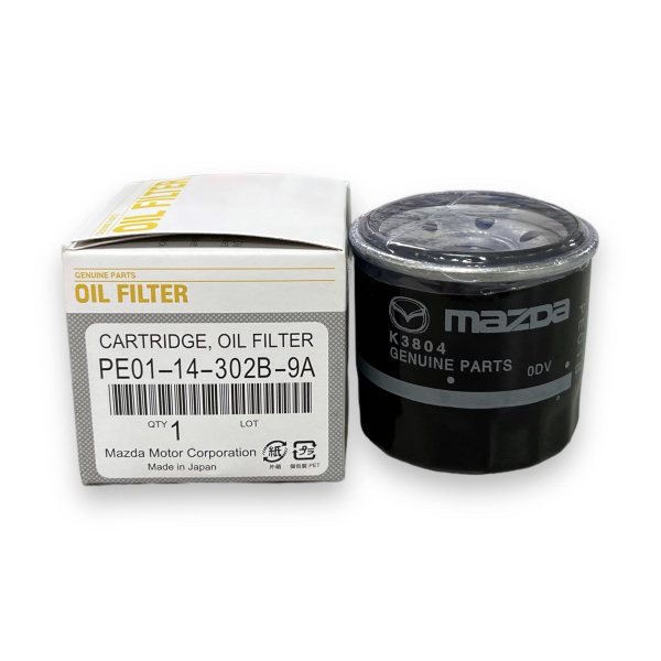 Фильтр масляный Mazda PE0114302B9A Genuine Parts оригинал купить на ...