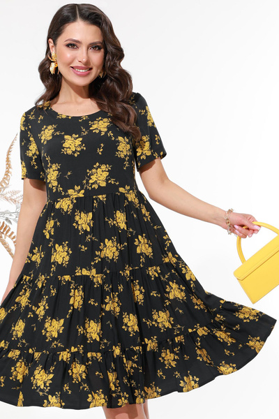 Платье Вышли в лето, шик DStrend, Женский, Лето, размер 52, материал Вискоза — купить в интернет ...