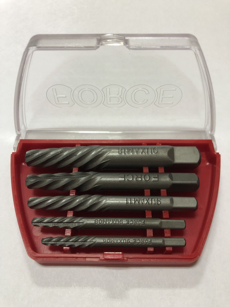 Экстрактор резьбы YF-1013 FORCE - купить с доставкой по выгодным ценам в интернет-магазине OZON ...