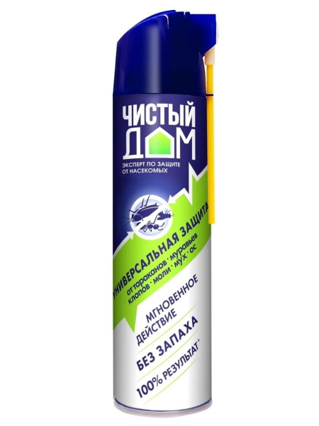 Чистый Дом Аэрозоль Супер Универсальный, 600 мл - купить с доставкой по ...