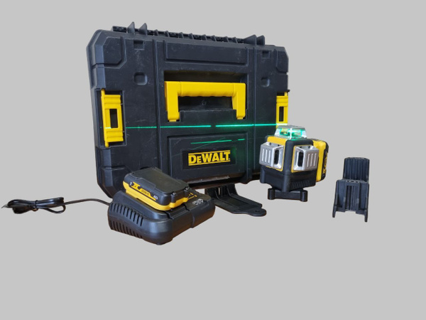 Купить Зеленый лазерный уровень Dewalt 12 лучей, Нивелир лазерный ...