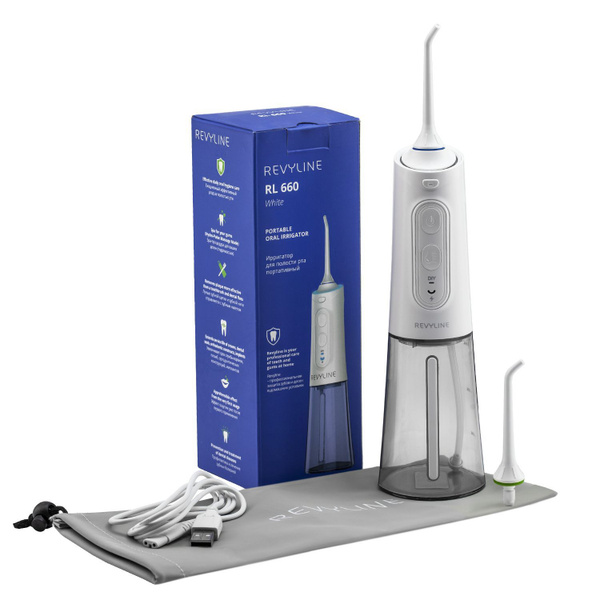Ирригатор для полости рта Revyline RL 660 , белый, Ревилайн купить c ...