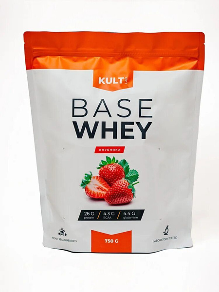Культлаб Сывороточный протеин, Ванильный, 750 гр / Kultlab Base Whey ...