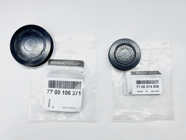 Заглушки крышки ГБЦ распредвала Рено(renault) logan 16-клап. двиг. K4M ...