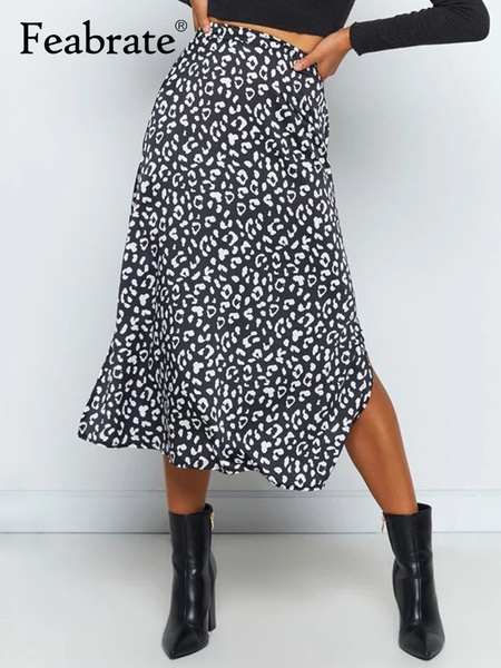 Юбка Женский Feabrate черный Шифон, размер 48, 50 Молния Миди Разноцветный Лето А-силуэт купить ...
