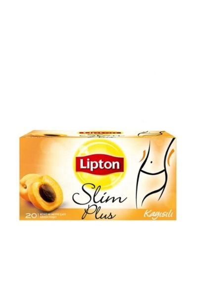 Lipton Slim Plus Абрикосовая чашка пакетиков травяного чая, 20 штук, 36 ...