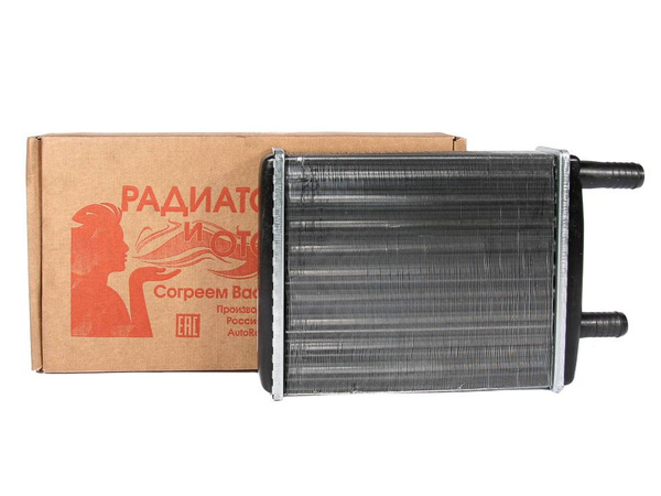 Радиатор отопителя 3302 2217 нового образца алюмин d 20 Авторад АР.3302-8101060-10 - Авторад арт ...