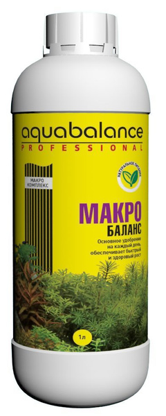 Удобрение Aquabalance Макро-баланс 1000мл - купить с доставкой по выгодным ценам в интернет ...