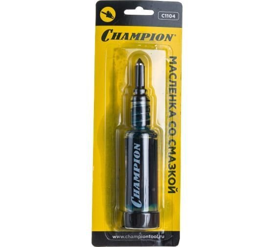 Масленка пластиковая CHAMPION Premium, шприц, со смазкой C1104 - купить ...