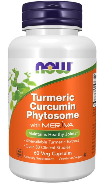 Куркумин фитосомы 500 мг 60 vcaps, Now Curcumin Phytosome ...