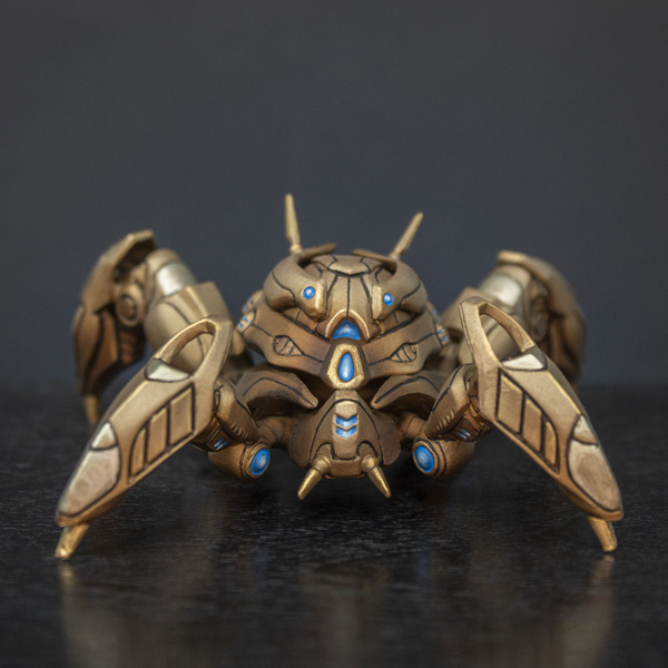 Феникс Драгун металлическая коллекционная фигурка в росписи Старкрафт ...