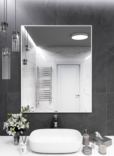 Зеркало интерьерное ONE MIRROR, 100 см х 80 см, 1 шт - купить по низким ...