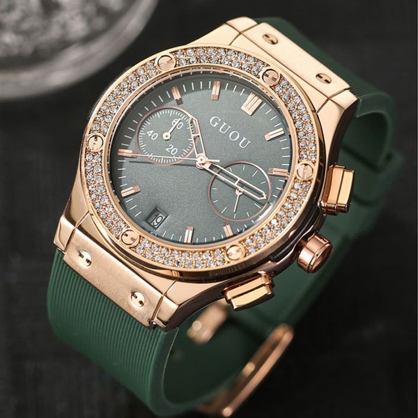 GUOU Часы наручные Кварцевые Guou 8220 - купить с доставкой по выгодным ...