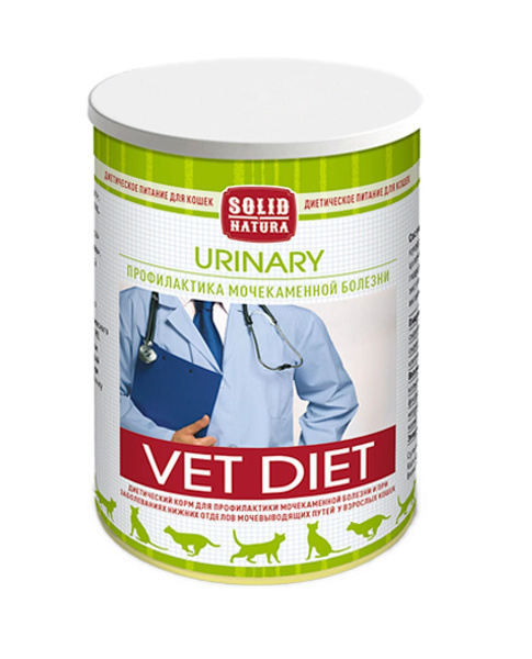 Solid Natura VET Urinary диета для кошек влажный 0,34 кг - купить с доставкой по выгодным ценам ...