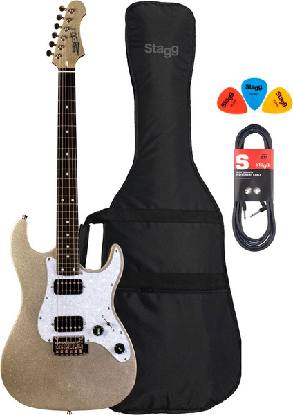 Электрогитара Stagg JET JS-500 SLS Pack серебристый - купить с ...