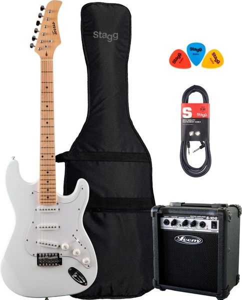 Электрогитара Stagg Terris TST-39 WH Pack 1 белый - купить с доставкой по выгодным ценам в ...