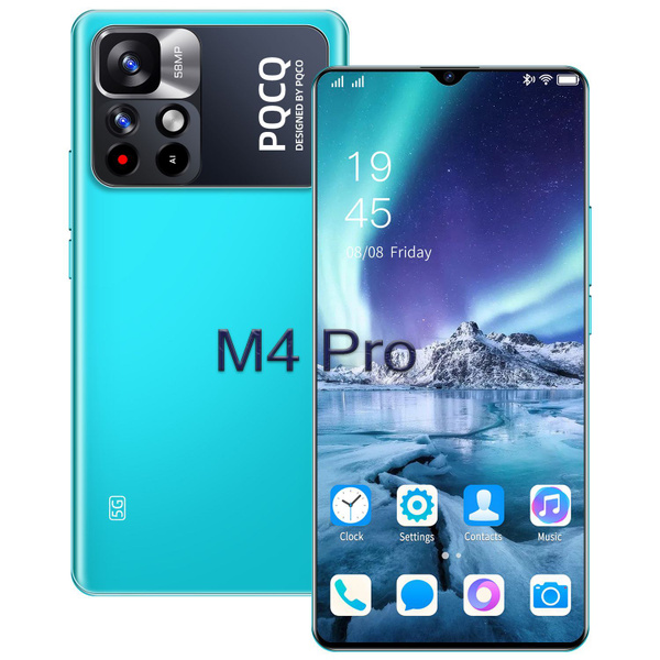 Смартфон M4 Pro телефон 4G/5G - купить по выгодной цене в интернет ...