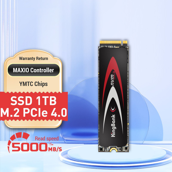 Характеристики KingBank 1 ТБ Внутренний SSD-диск SSD KP260 M.2 2280 NVMe PCIe 4 (Чтение: 5000 Мб ...